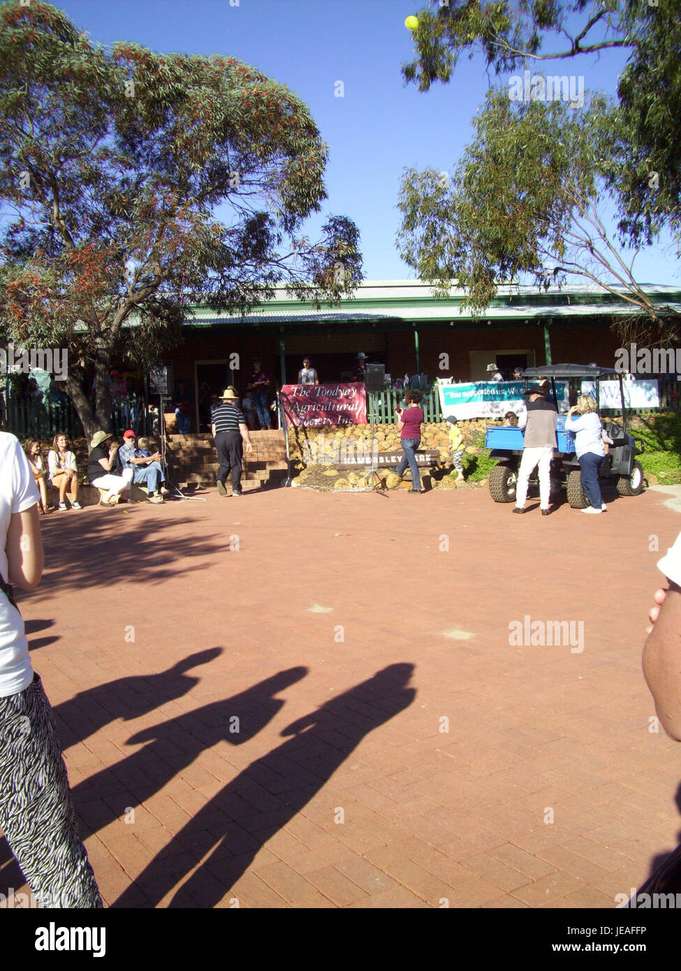 The image depicts the 2014 Toodyay Agricultural Show in Australia ...