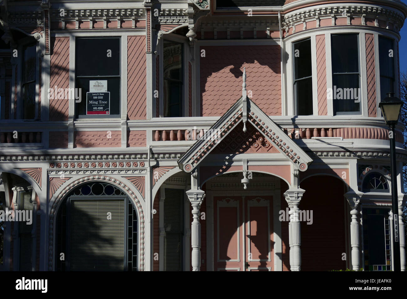 Ornate victorian style house features hi-res stock photography and ...