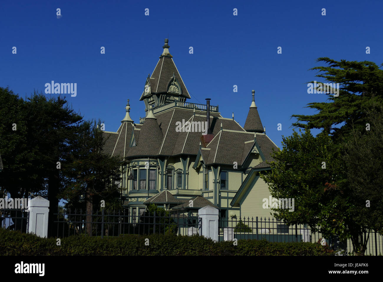 Carson mansion eureka california hi-res stock photography and images ...