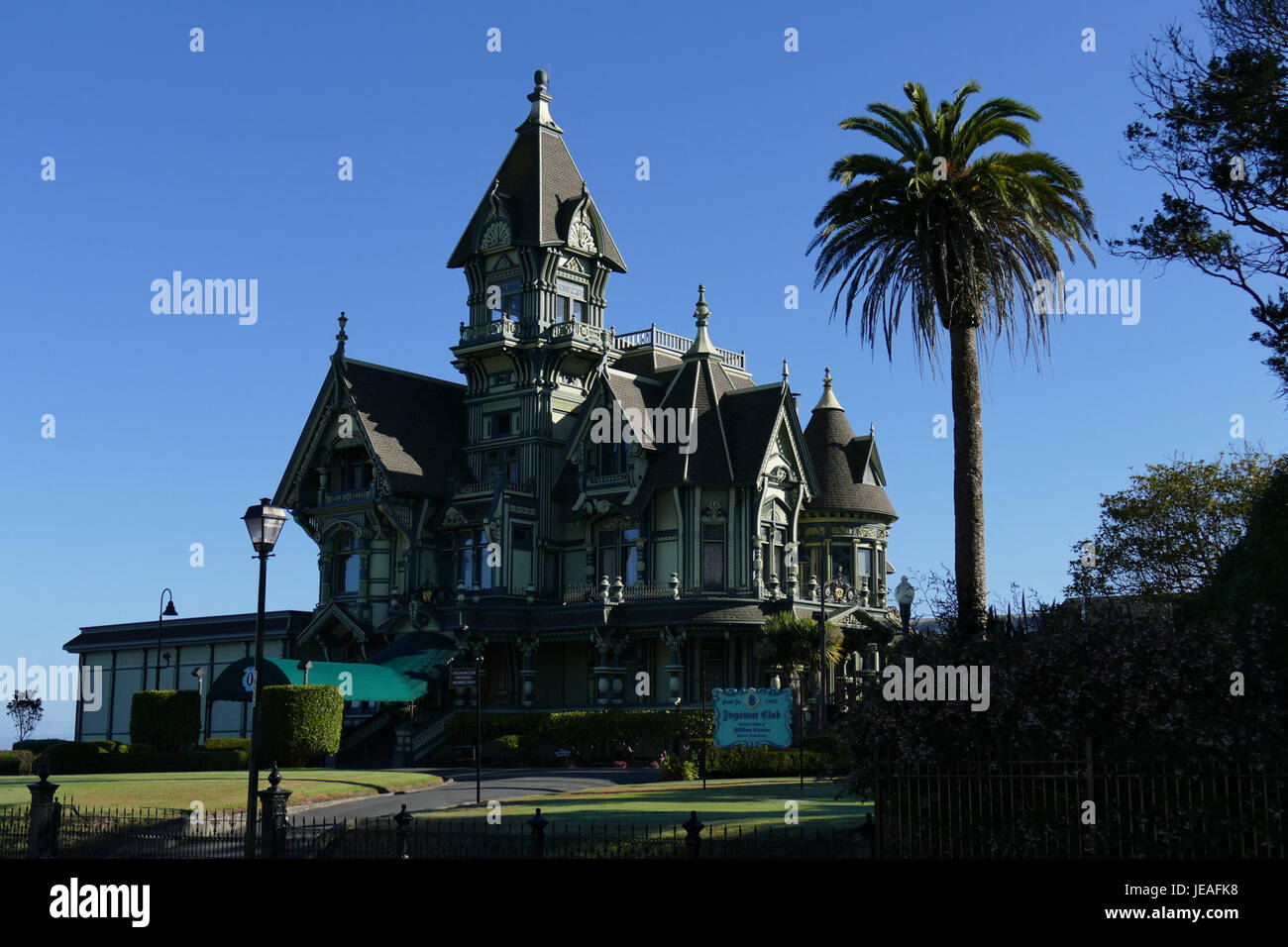 2014.10.12.100209 Carson Mansion Eureka California Stock Photo - Alamy