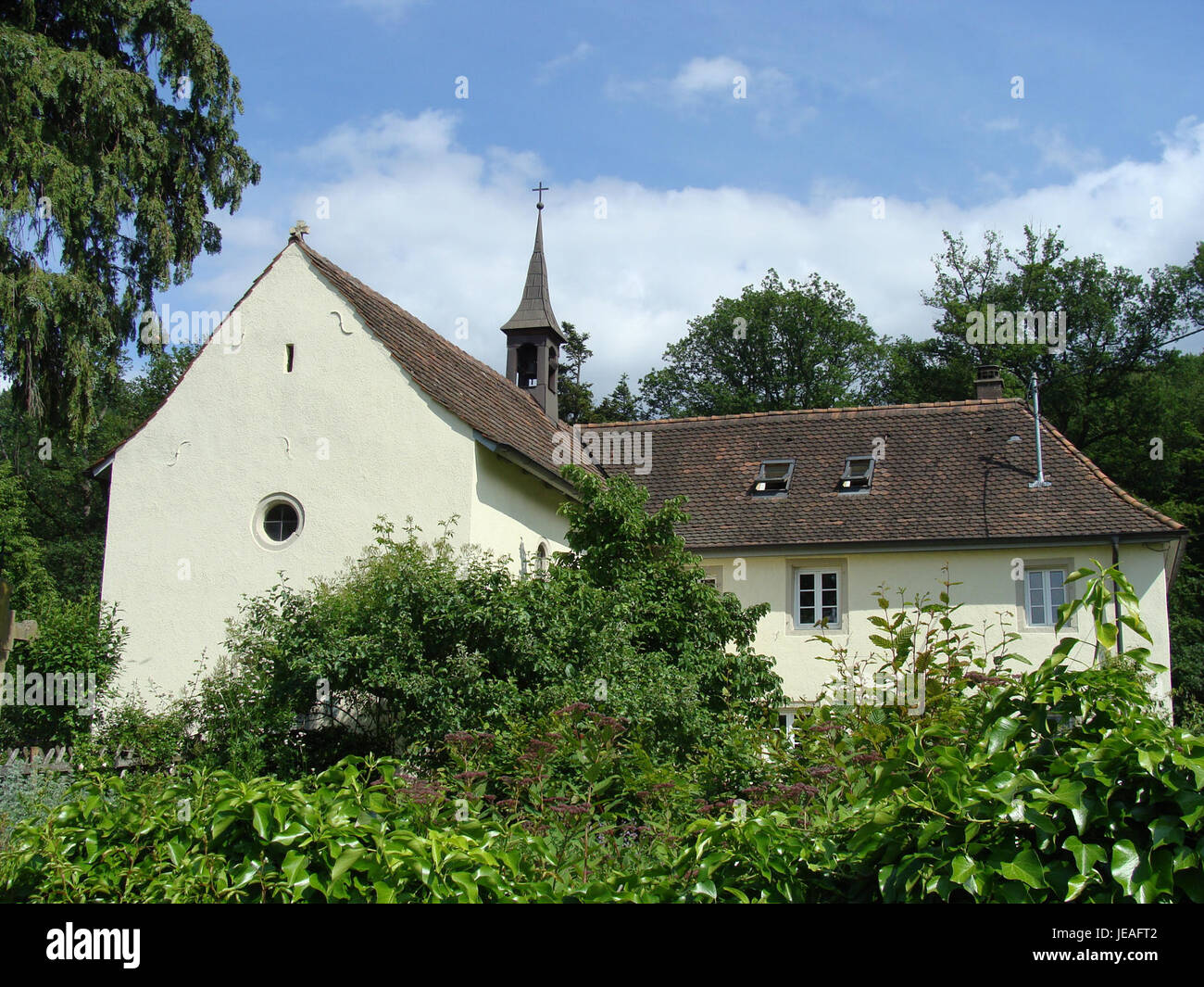 The Johanneskapelle in Staufen, Germany, is a historical chapel with ...