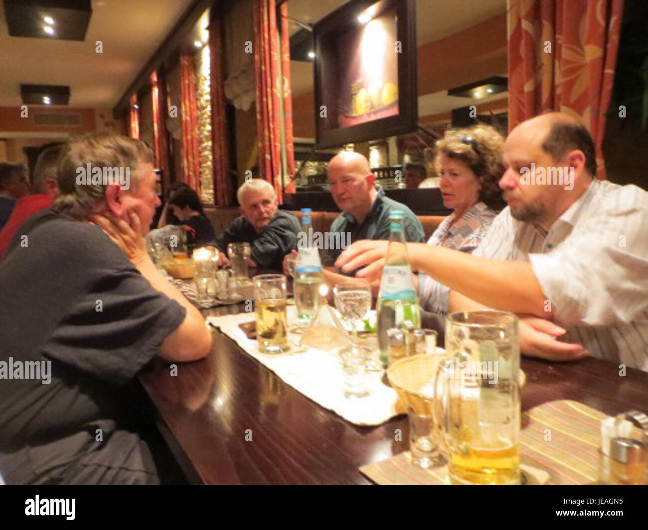 Meet enjoy hi-res stock photography and images - Alamy