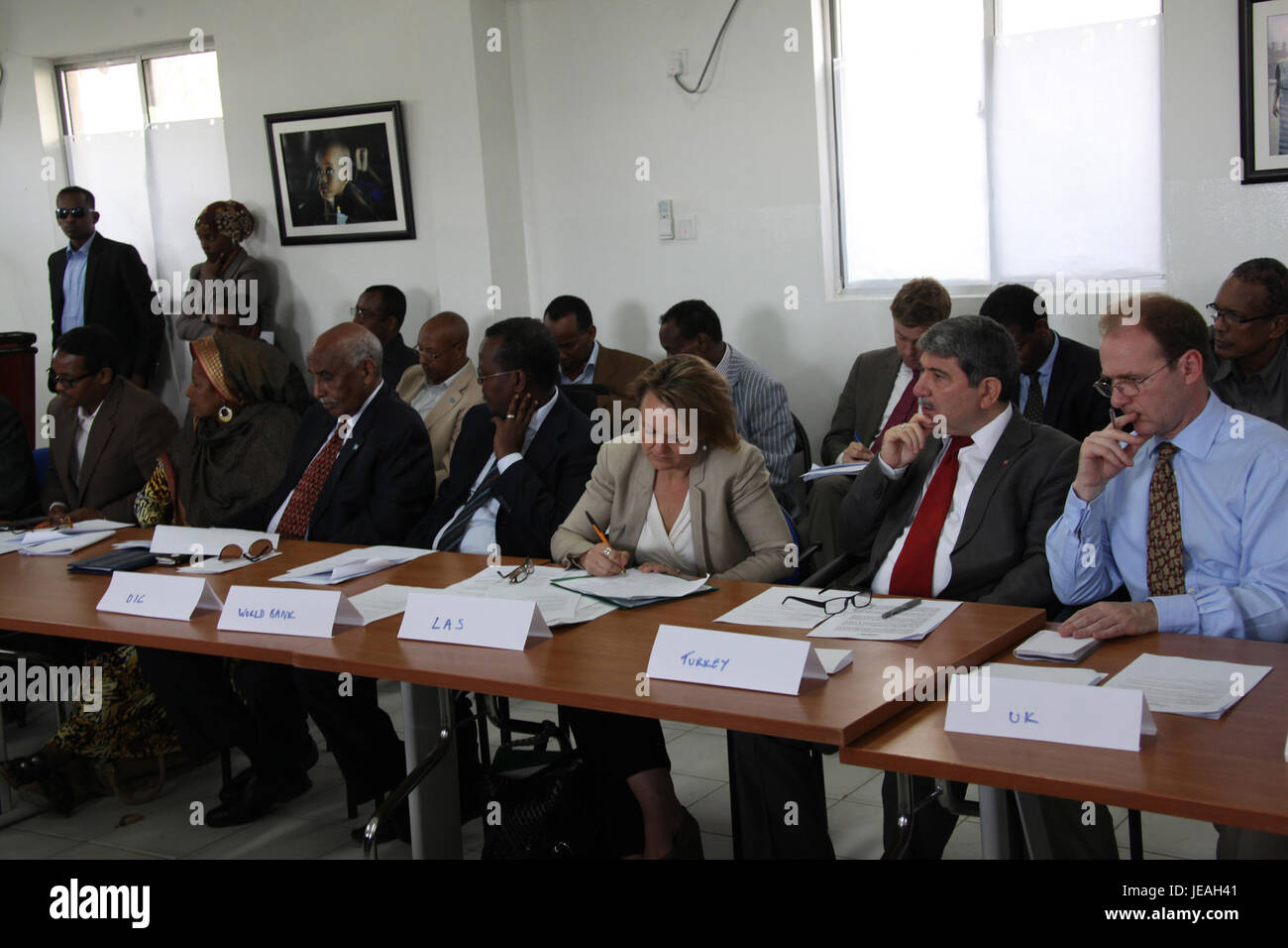 Political leaders discussion hi-res stock photography and images - Alamy