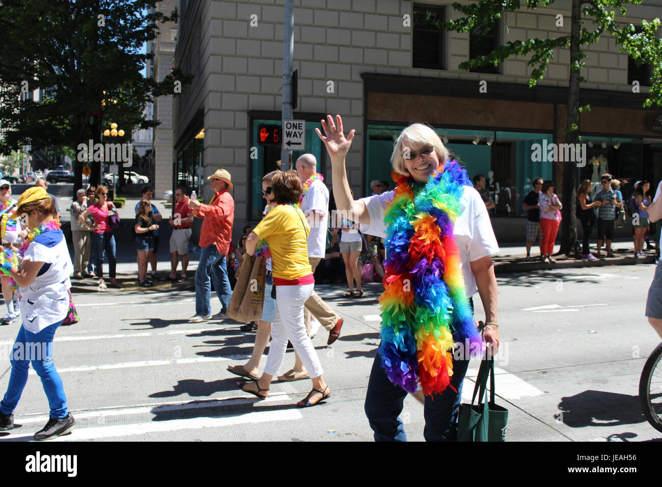 The 2013 *Seattle Pride Parade* celebrated the LGBTQ+ community with ...
