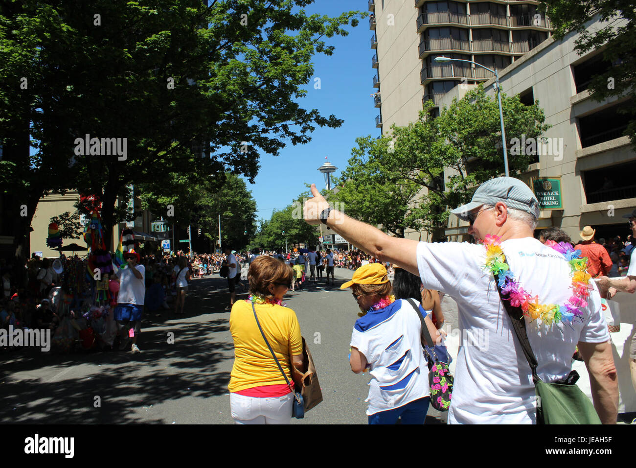 Seattle pride parade hi-res stock photography and images - Alamy