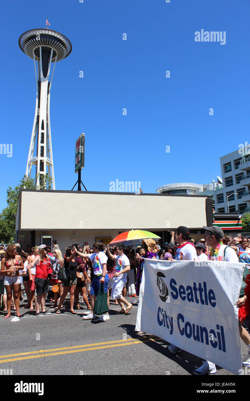 The 2013 Seattle Pride Parade celebrated LGBTQ+ rights and culture ...