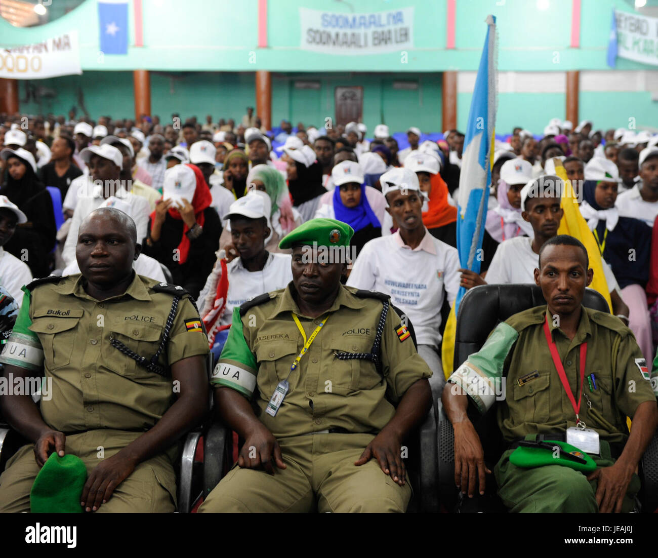 The closing ceremony of a community neighborhood training event held on ...