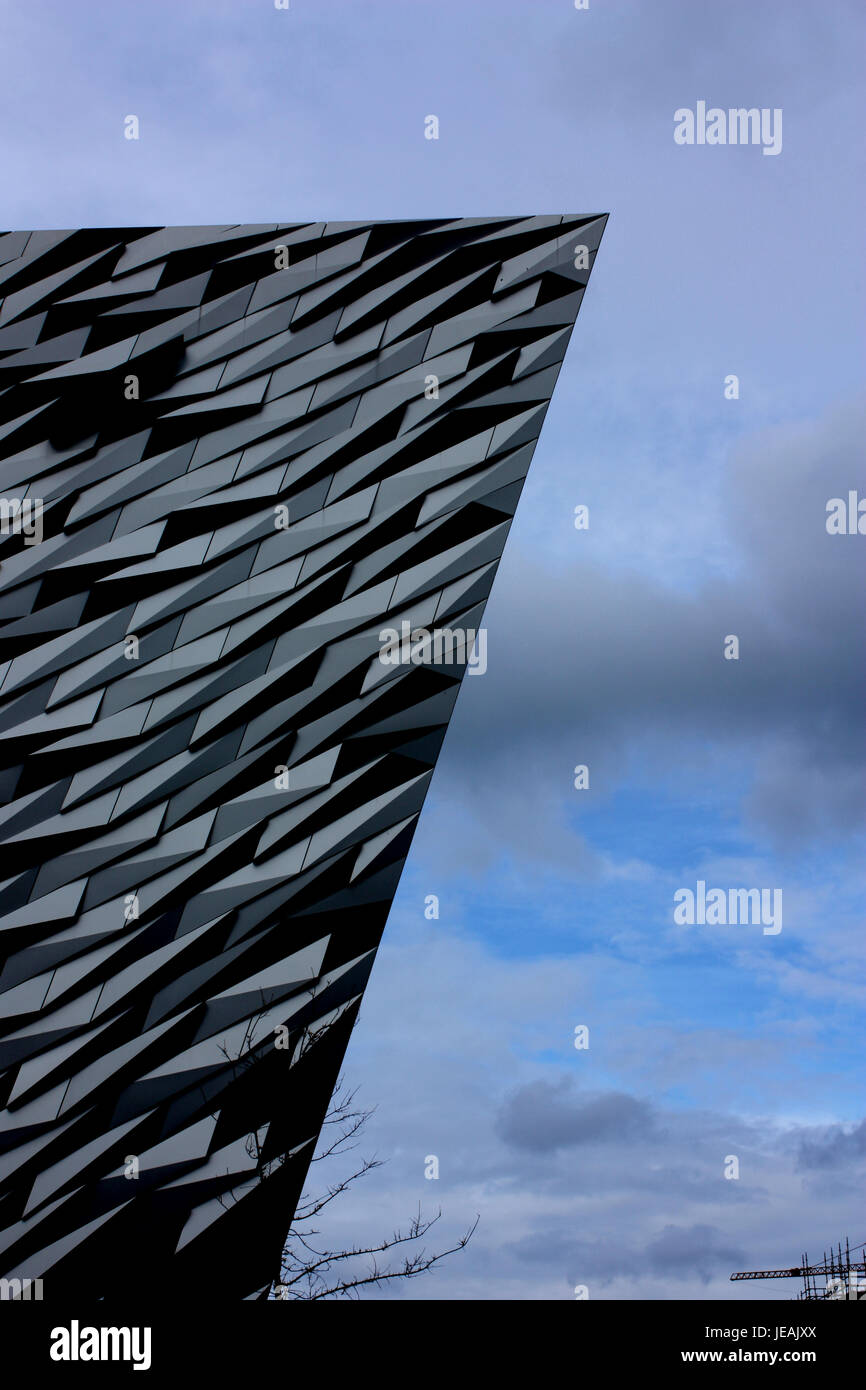 The Titanic Centre, Belfast Stock Photo - Alamy