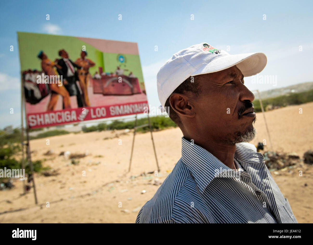 A photograph capturing the work of Somali artists, reflecting their ...