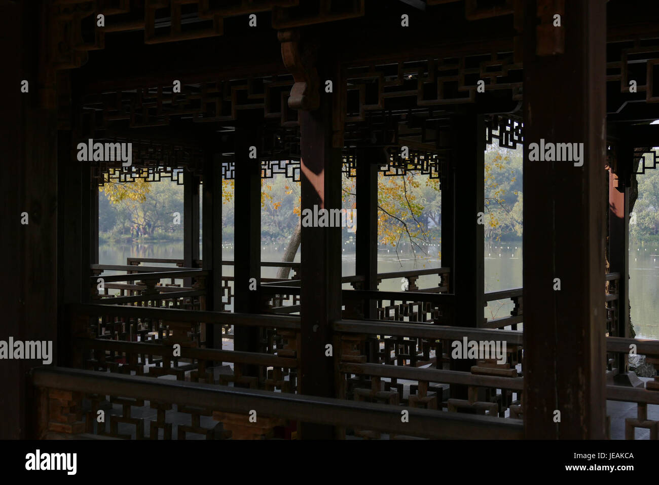 Hangzhou west lake china three pools hi-res stock photography and ...