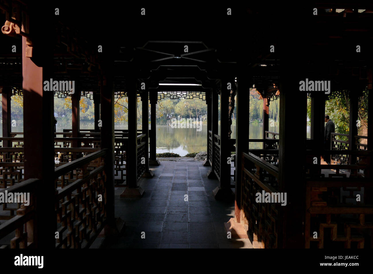 Hangzhou west lake china three pools hi-res stock photography and ...