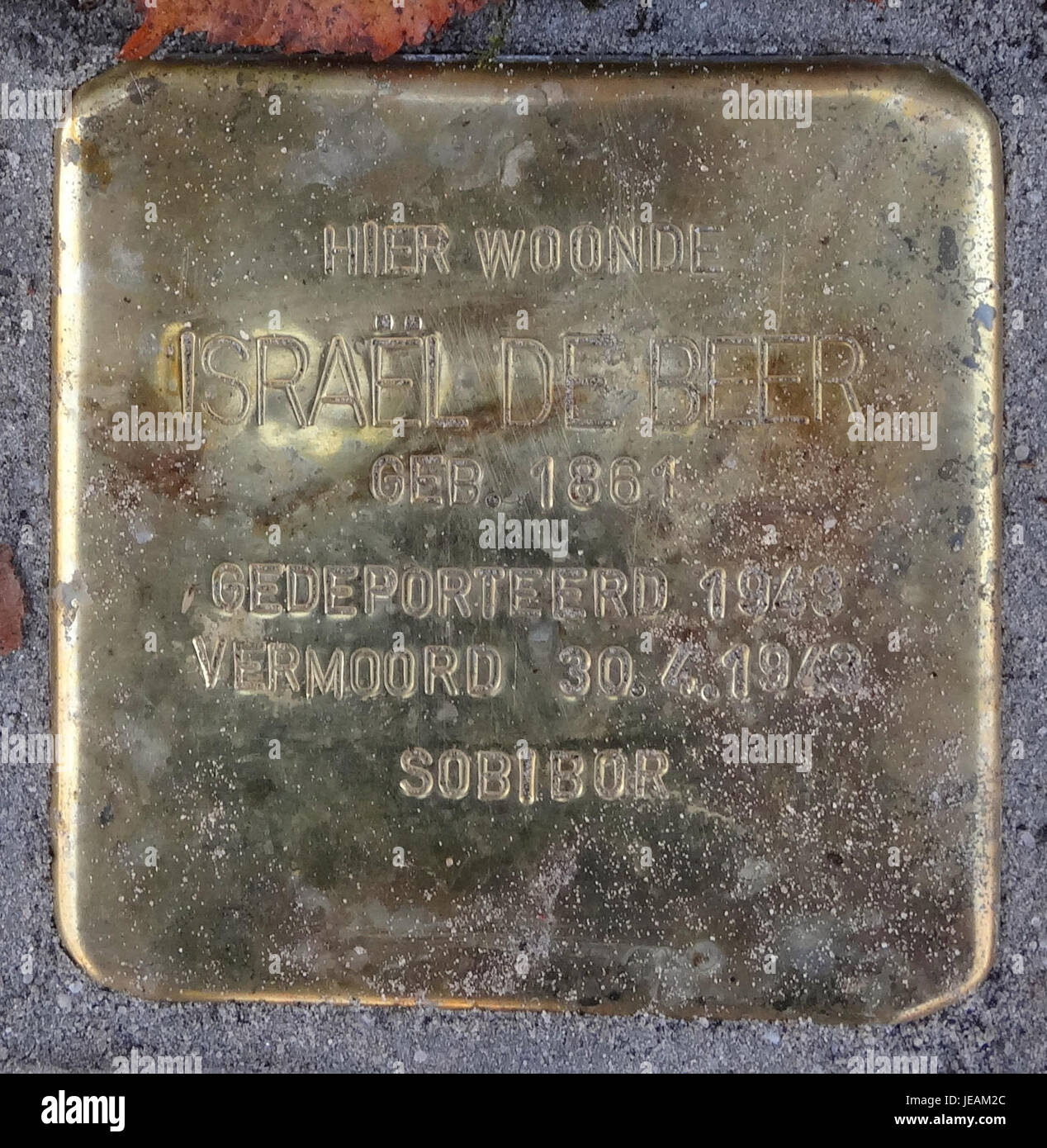 Stolpersteine, or stumbling stones, are memorials placed in the ground ...