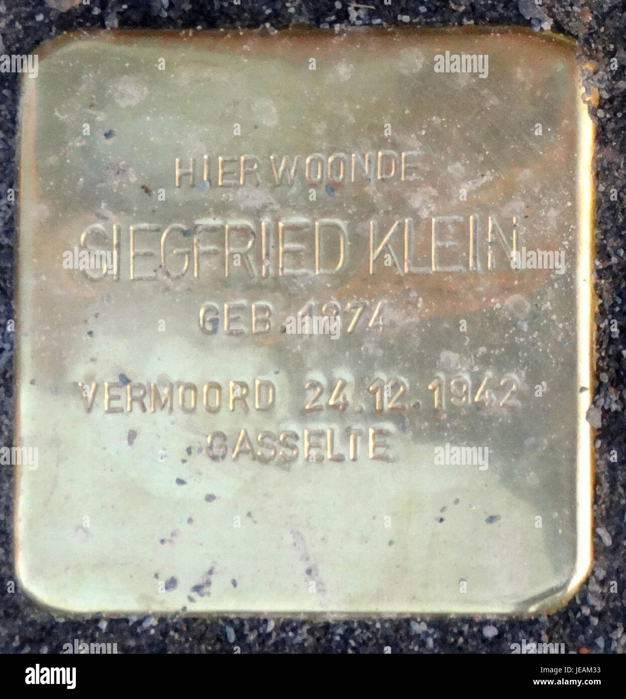 Stolpersteine, or 'stumbling stones,' are memorials placed in the ...