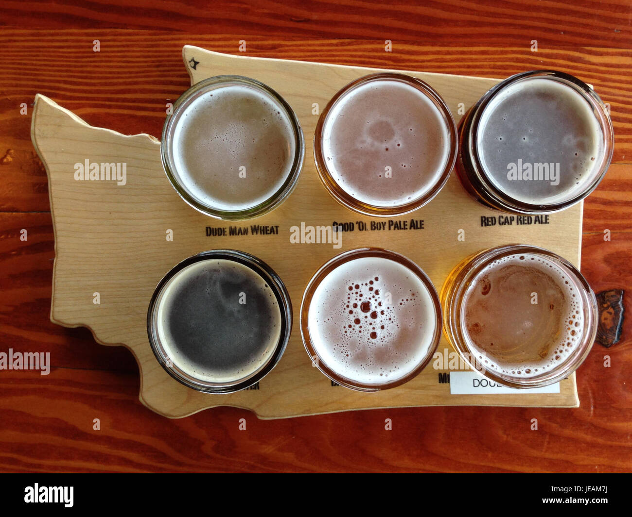 This image shows a flight over Washington state in the United States ...