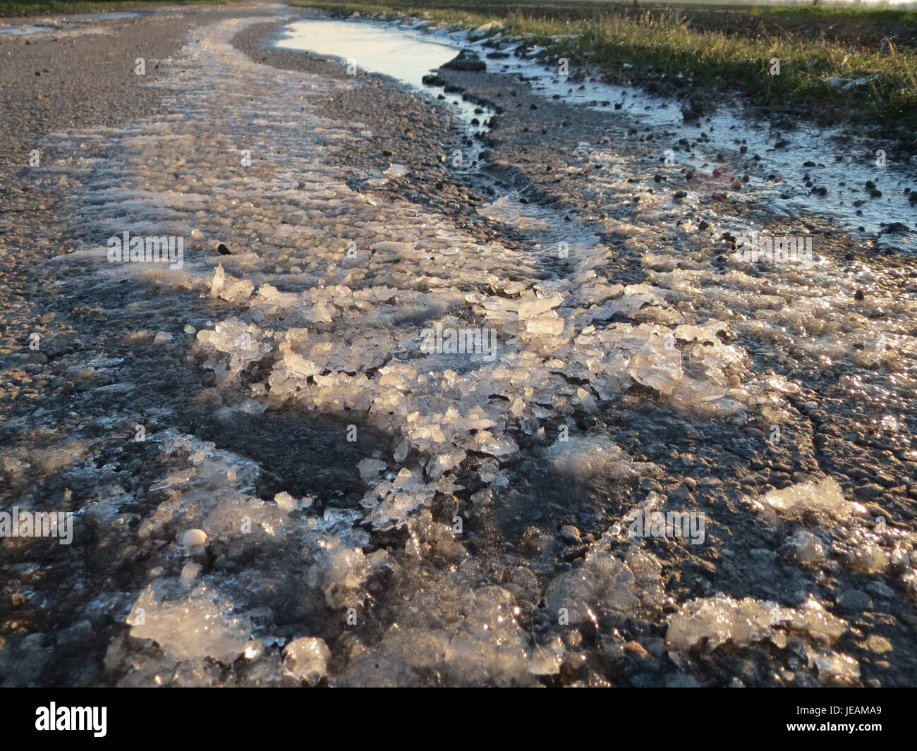 A photo from December 28, 2014, showing the Hockenheimer Rheinbogen, an ...