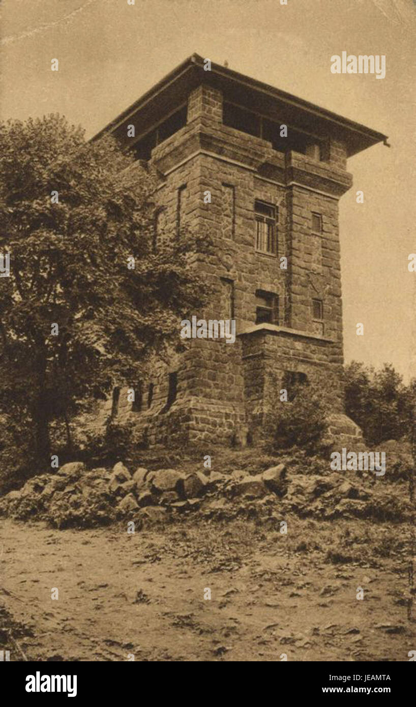 The Bismarckturm in Vacha, built around 1900, is a historic tower ...