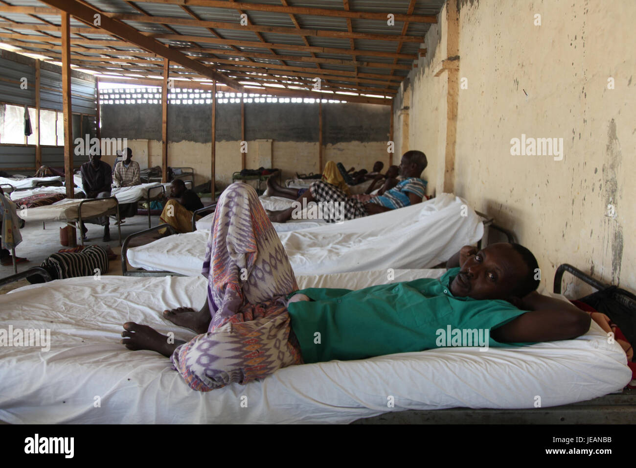 The photograph taken at Habeb Mental Hospital in December 2013 captures ...