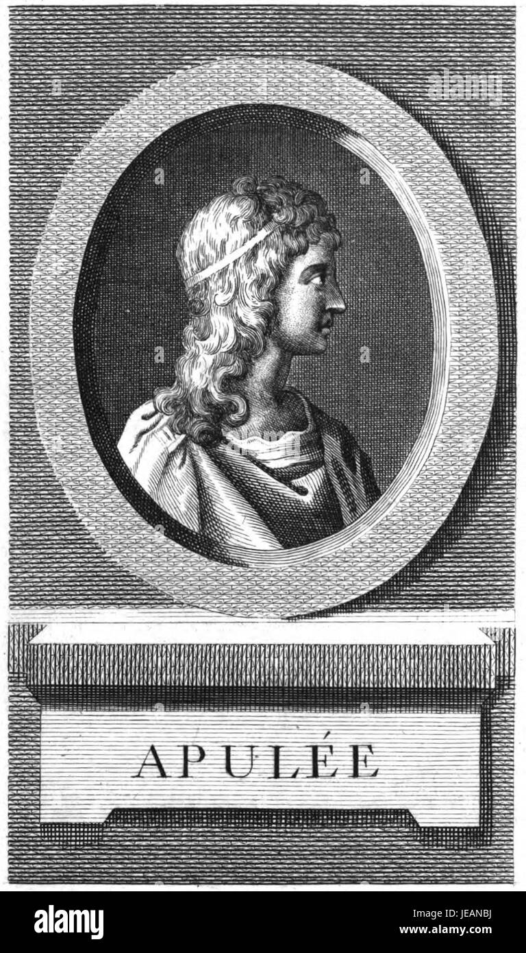 A page from Apuleius's work, possibly from 'Metamorphoses ...