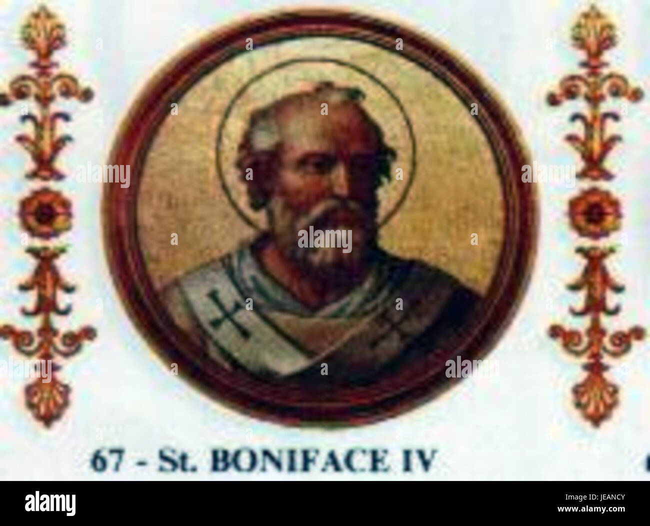 Boniface IV was the Pope of the Roman Catholic Church from 608 to 615 ...