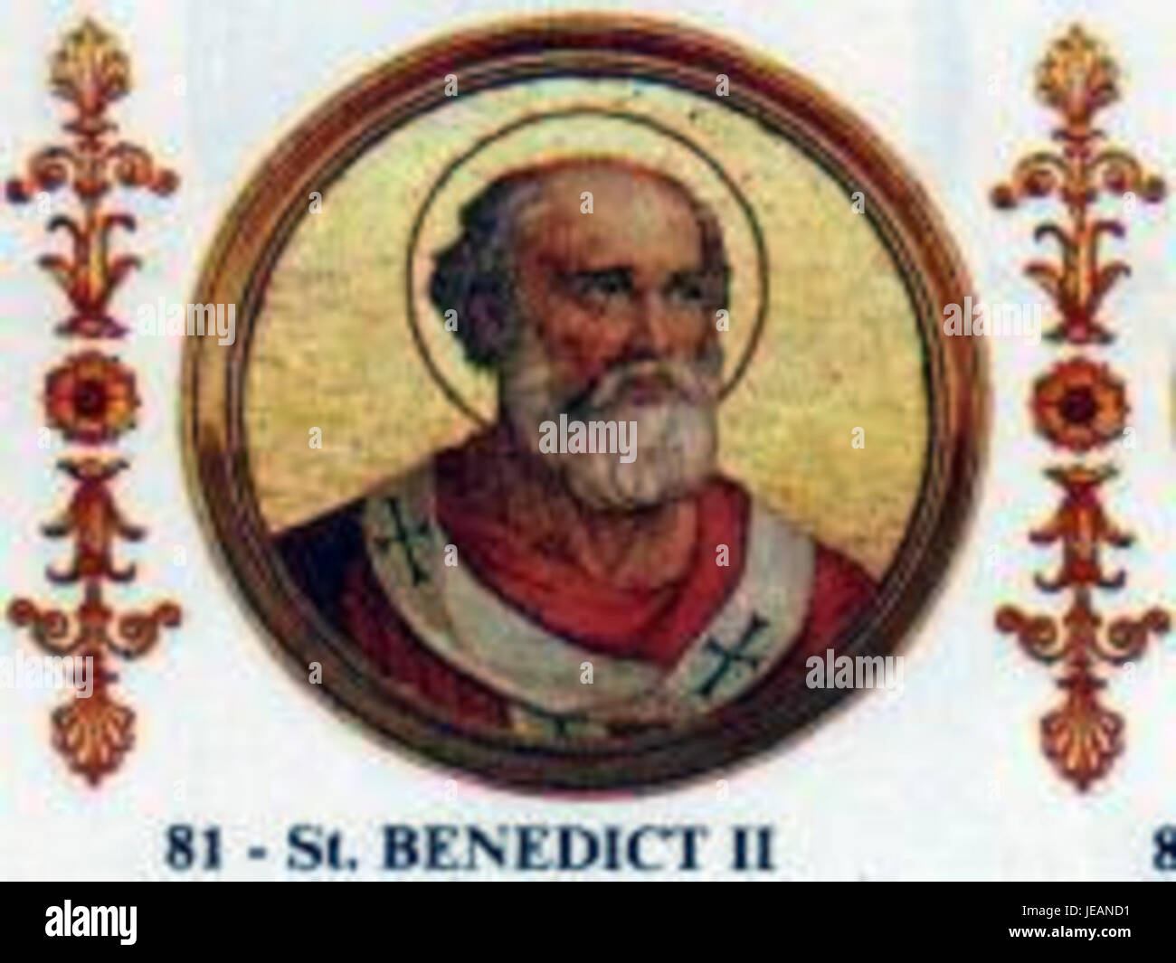 Benedict II was a pope in the 8th century, serving from 684 to 685 ...
