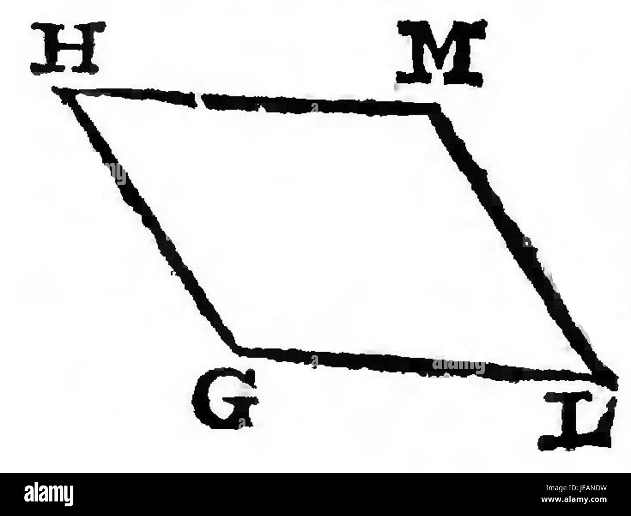 This figure from Barrow's 'Euclid' (page 17, figure 56) illustrates a ...
