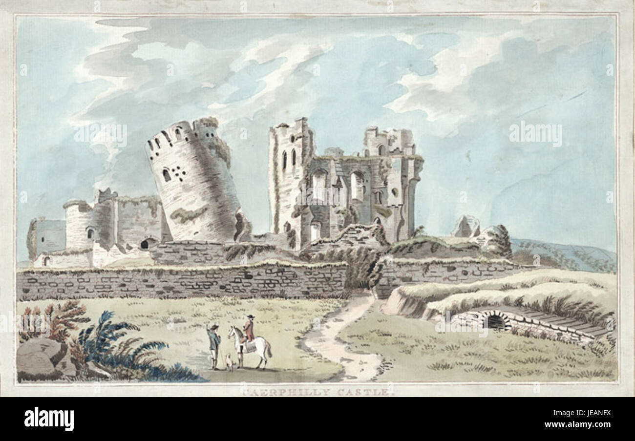 Caerphilly Castle, located in Wales, is a 13th-century fortress known ...