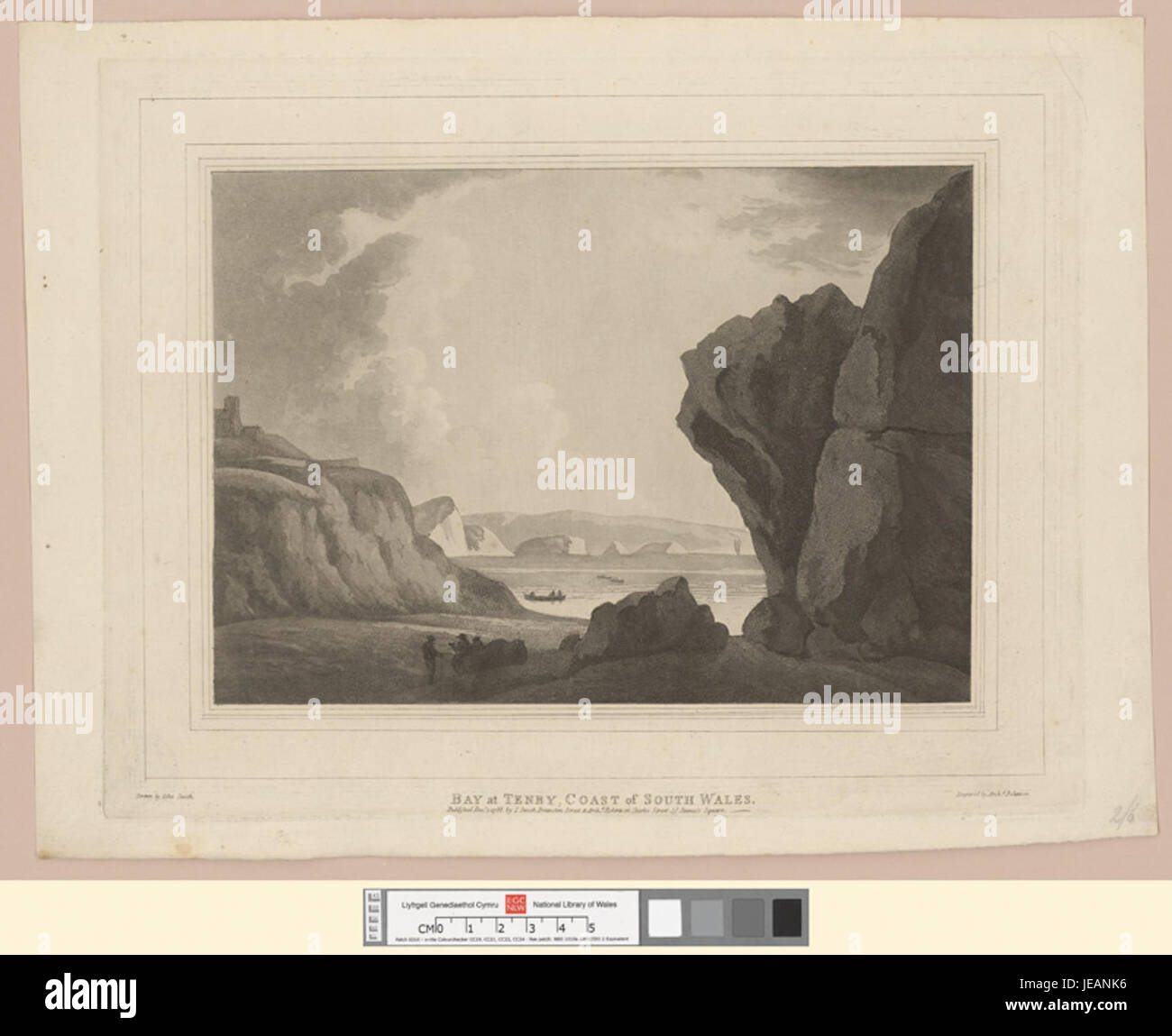 Tenby map hi-res stock photography and images - Alamy