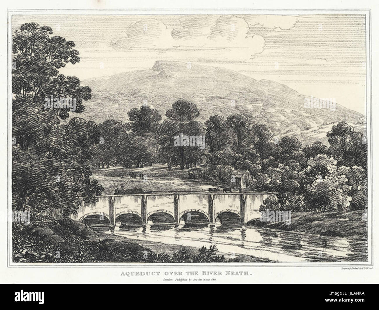 Map of neath hi-res stock photography and images - Alamy