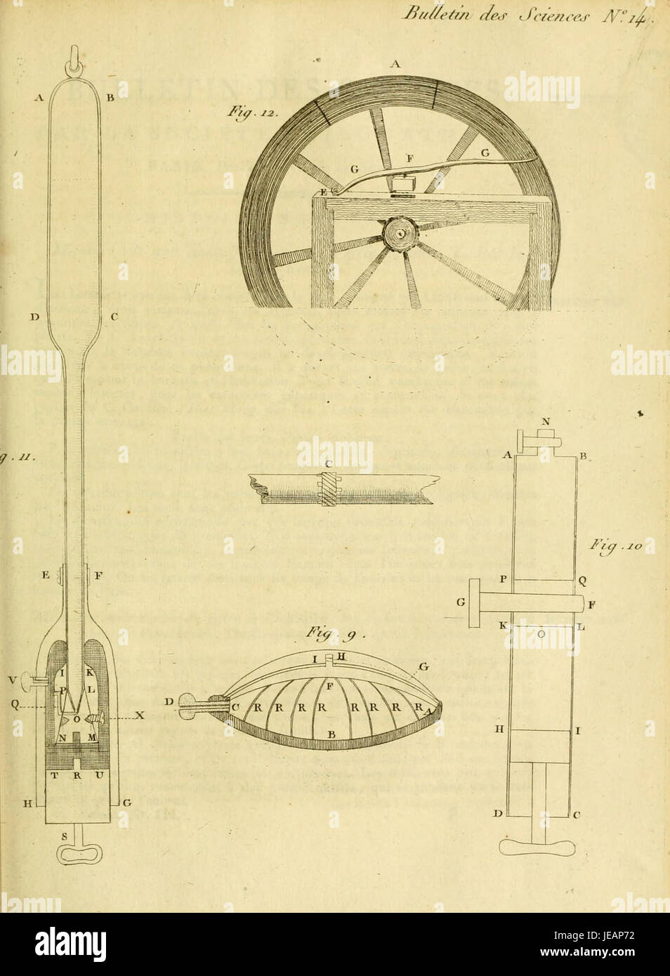 The 'Bulletin des sciences' is a scientific journal featuring research ...