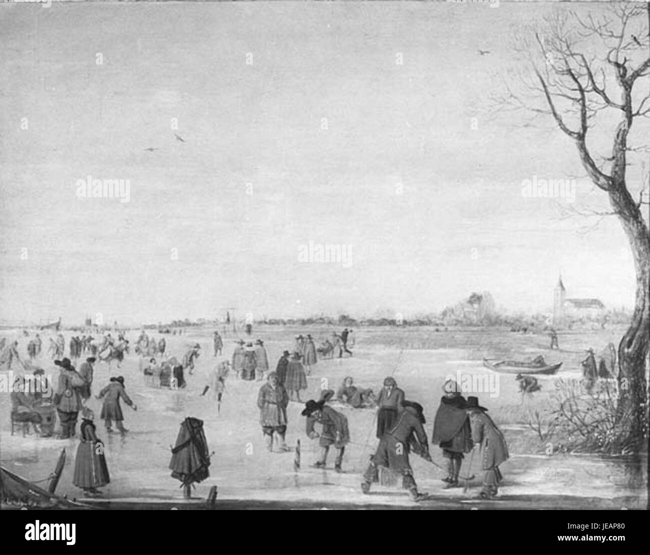 Barent Averkamp, a Dutch artist known for his genre scenes and ...