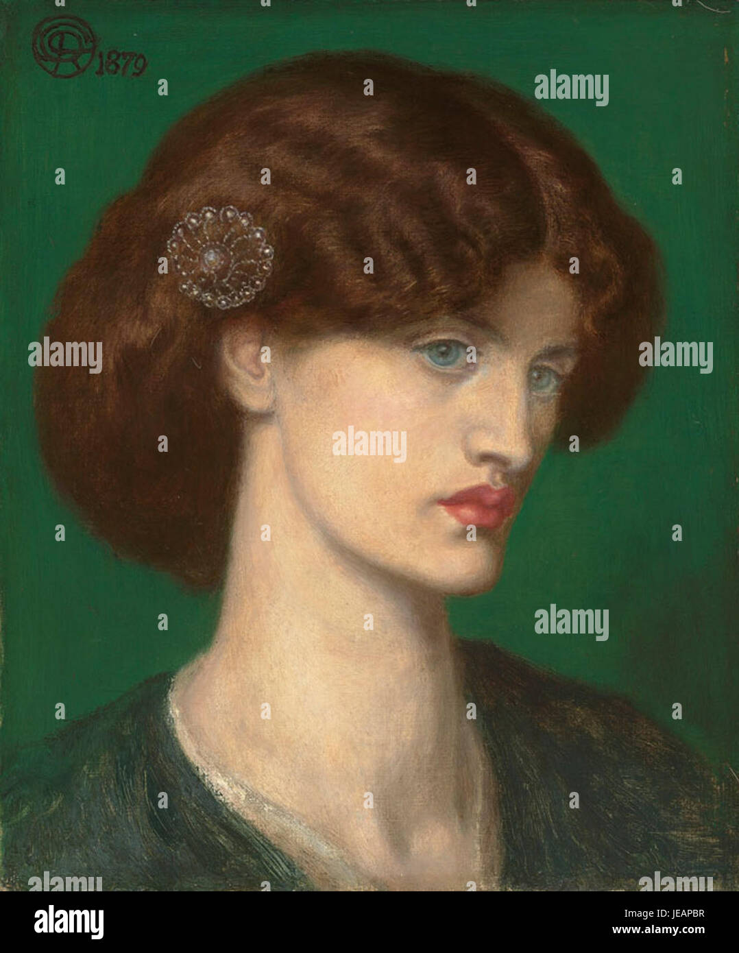 Dante Gabriel Rossetti - Beatrice (1879 Stock Photo - Alamy