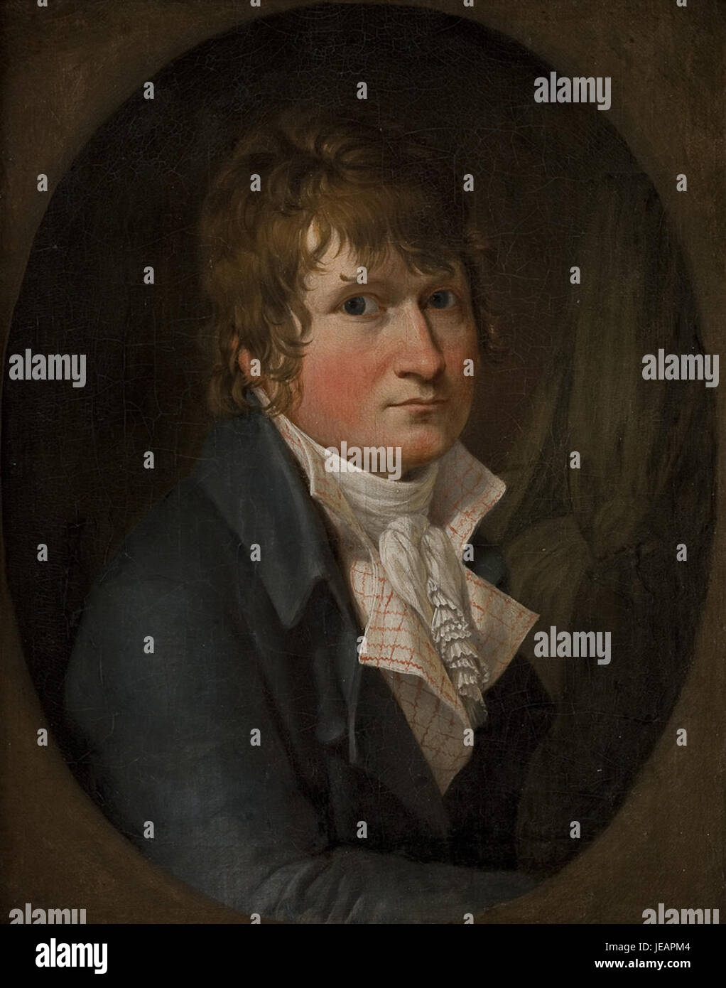 This self-portrait by Christoffer Wilhelm Eckersberg, created in 1811 ...