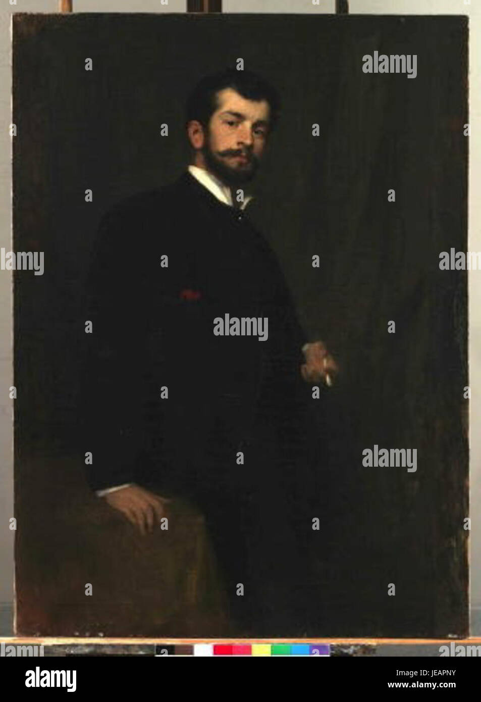 Benes Knupfer was a Czech artist known for his portrait work and self ...