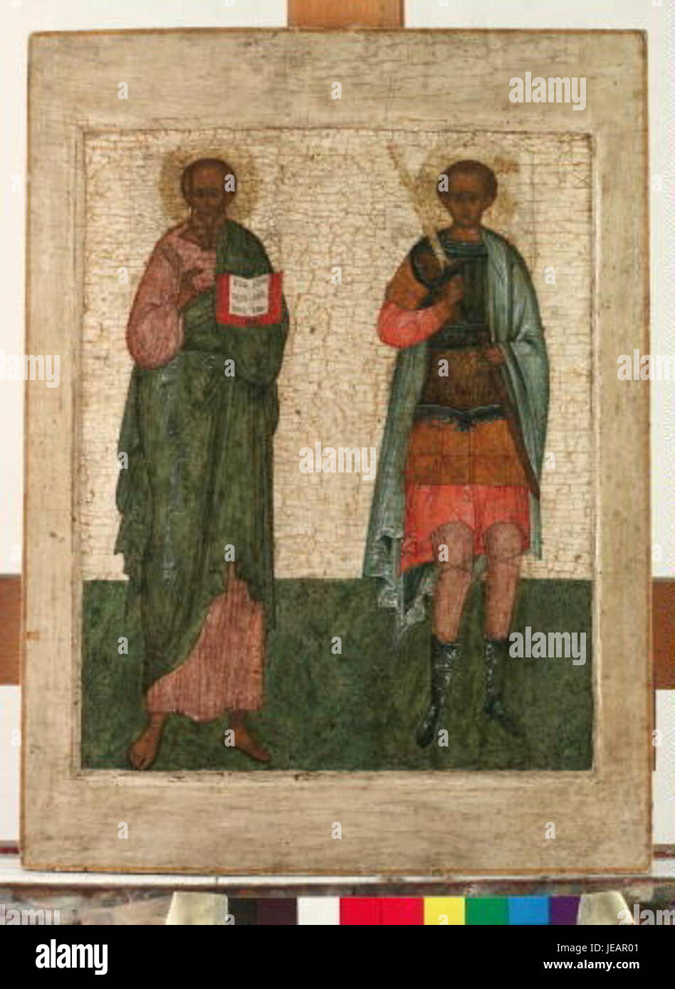 'Sv. Jan Theolog a sv. Demetrios' depicts Saint John the Theologian and ...