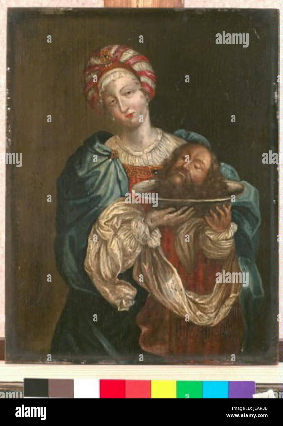 The anonymous artwork 'Salome with the Head of Saint John the Baptist ...