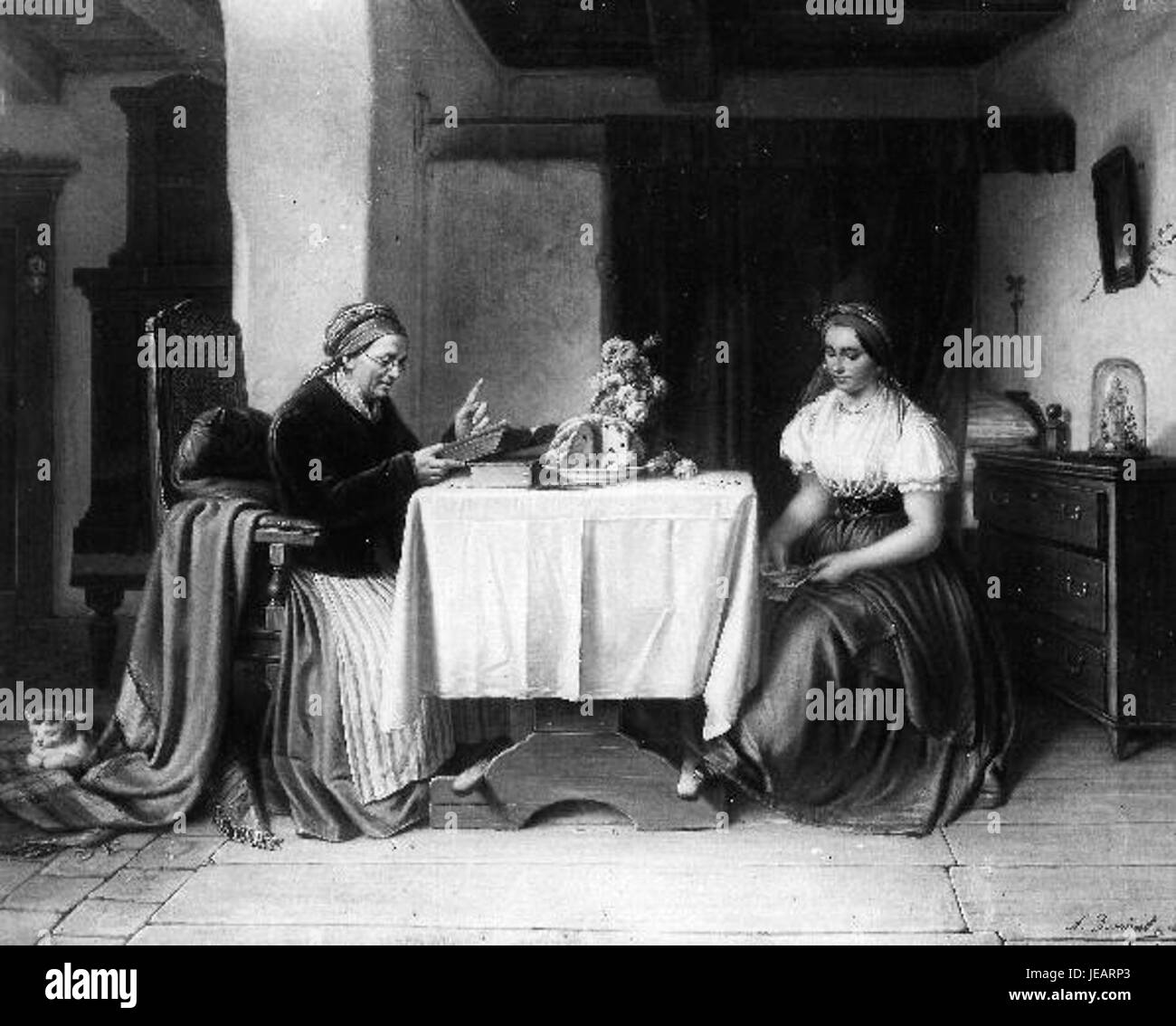 This artwork depicts Antonín Dvořák, a renowned Czech composer, born in ...