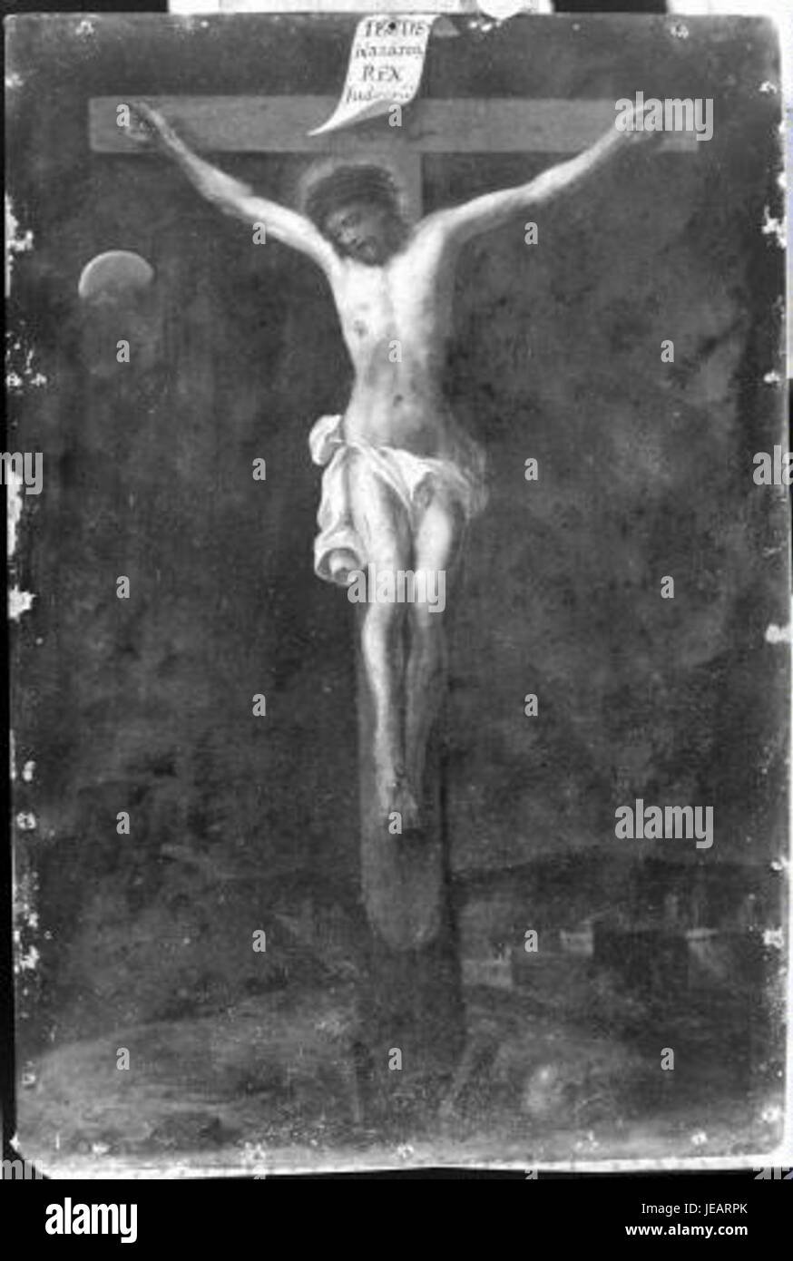 'Ukrizovany' is an anonymous piece of artwork depicting the crucifixion ...