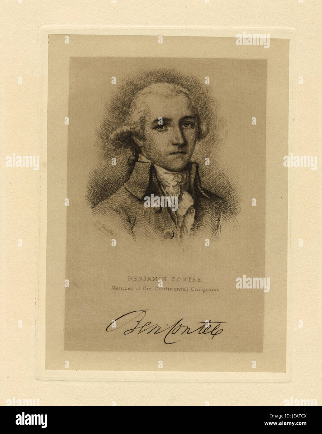 Benjamin Contee was a member of the Continental Congress, which played ...