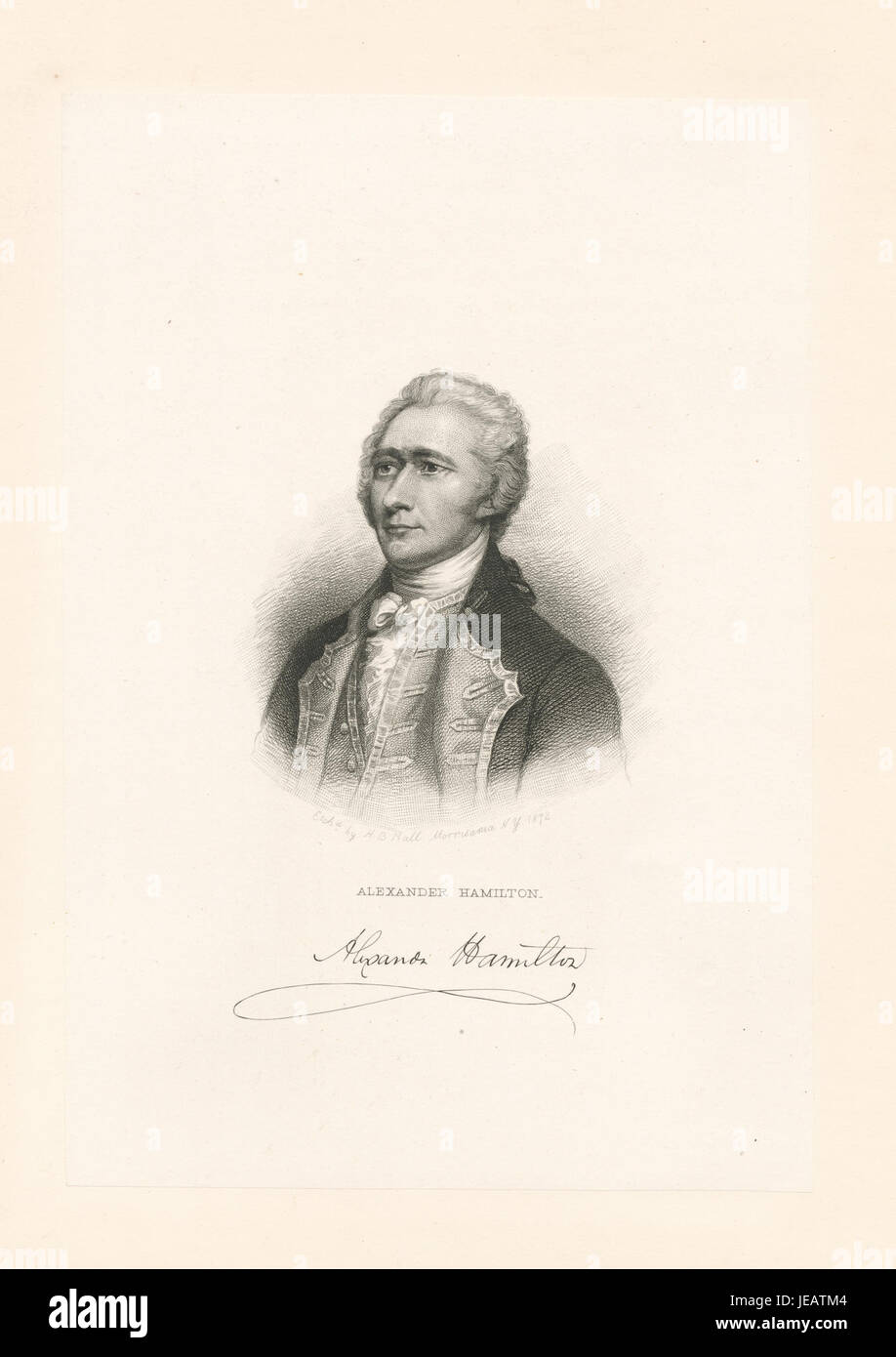 A historical image of Alexander Hamilton, a founding father of the ...