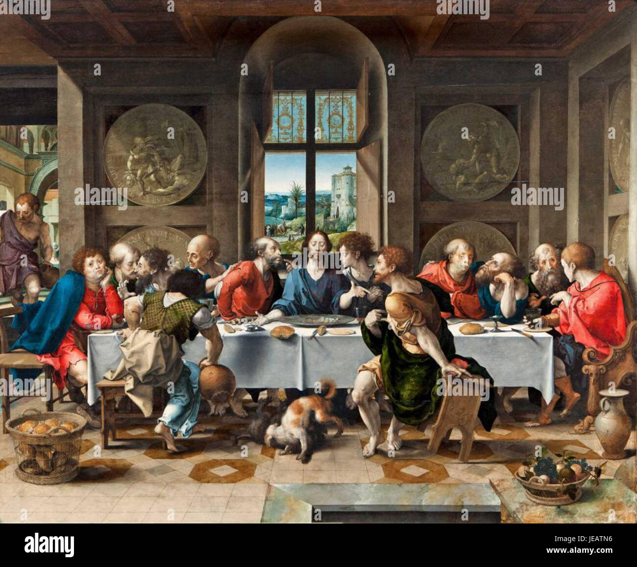 Christs final meal hi-res stock photography and images - Alamy