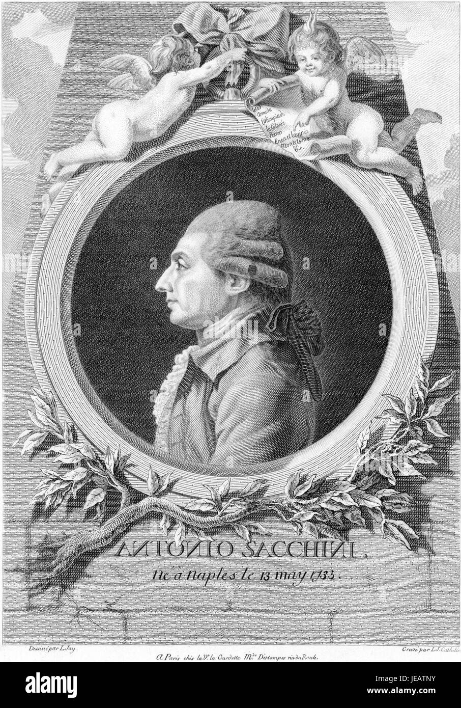 A renowned 18th-century Italian composer, Antonio Sacchini was famous ...