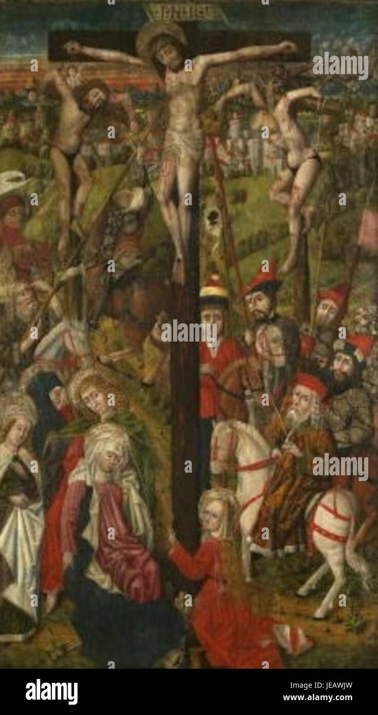 'Ukrizovani z Trebone' is an anonymous medieval depiction of the crucifixion, originating from ...