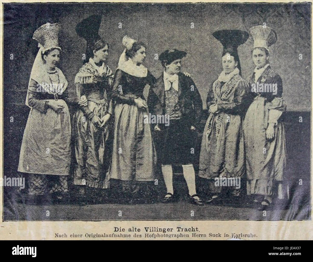 Photograph by Oscar Suck from 1892, depicting the traditional attire of ...