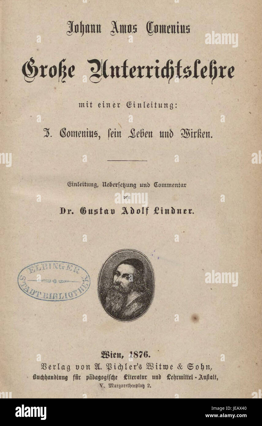 The 'Didactica Magna' by John Amos Comenius is a key work in education ...