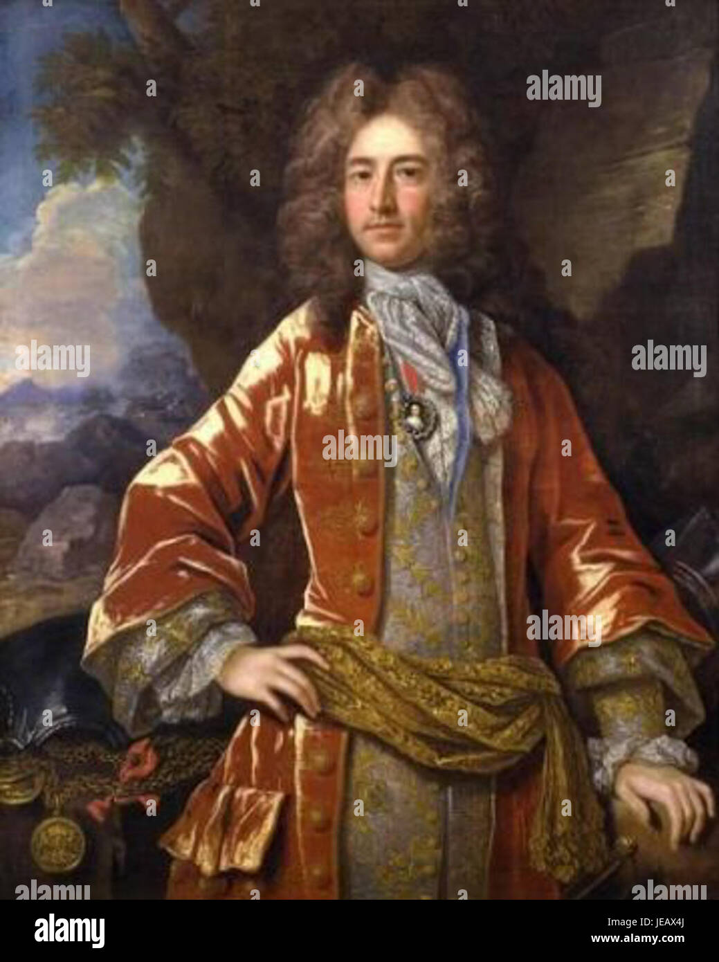 This portrait by John Closterman depicts Daniel Parke, a prominent ...