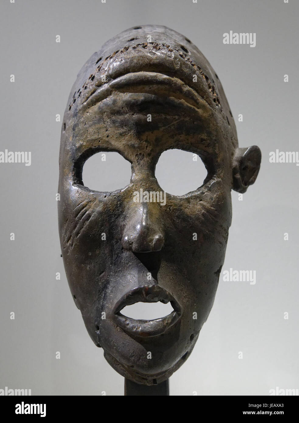 The 'Dan anthropomorphic mask' is an art piece displayed at the ...
