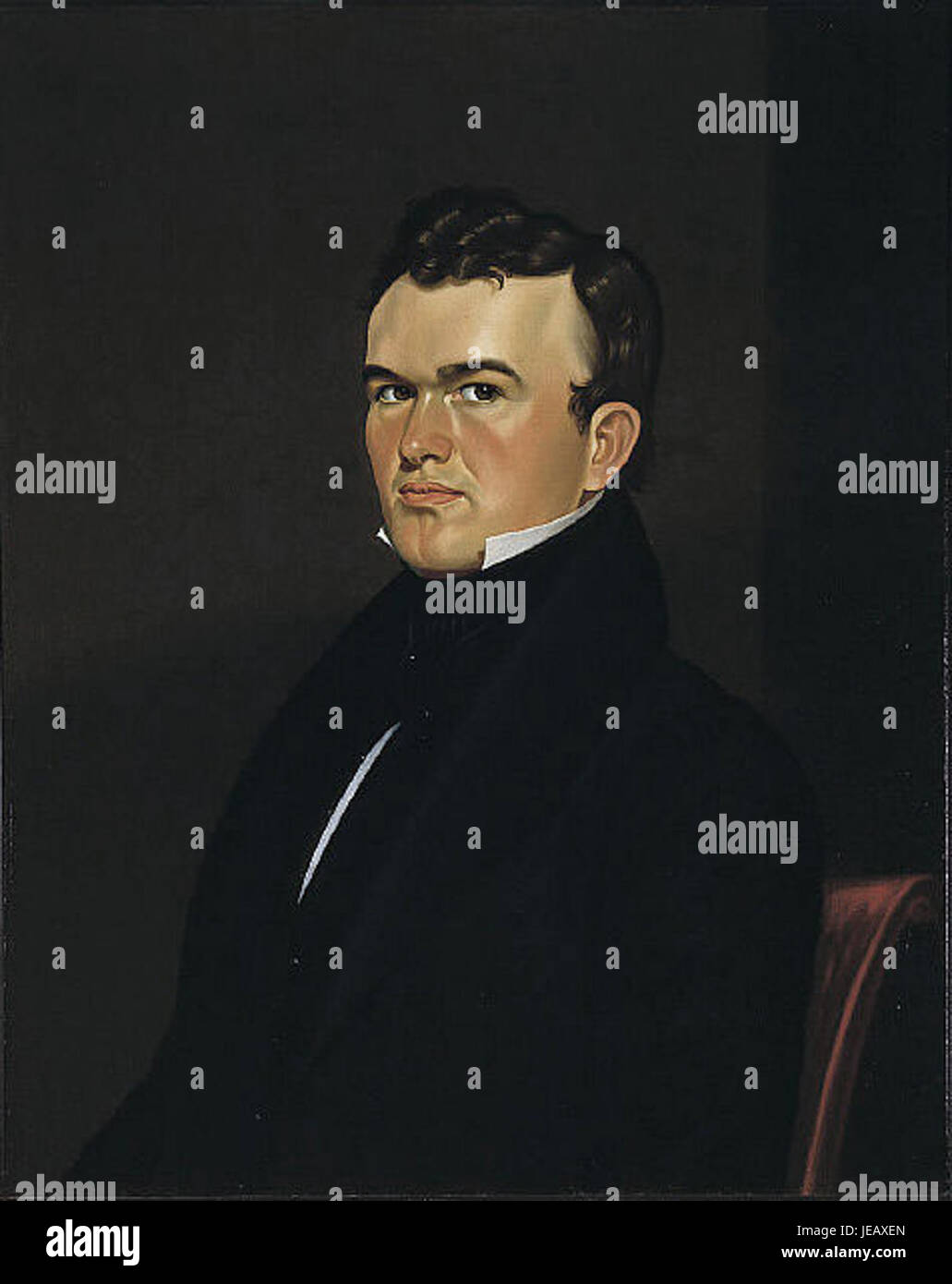 'Self-Portrait of the Artist' by George Caleb Bingham captures the ...