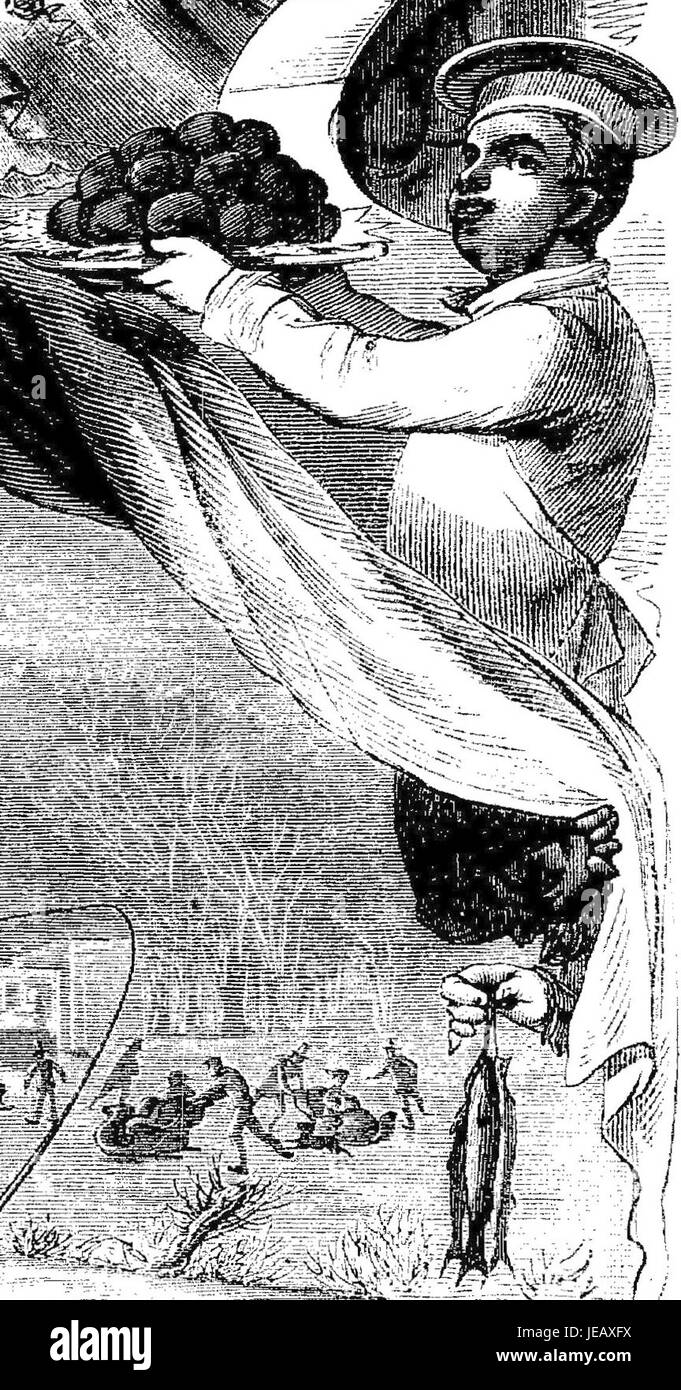 The image contrasts the festive atmosphere of Carnival celebrations ...