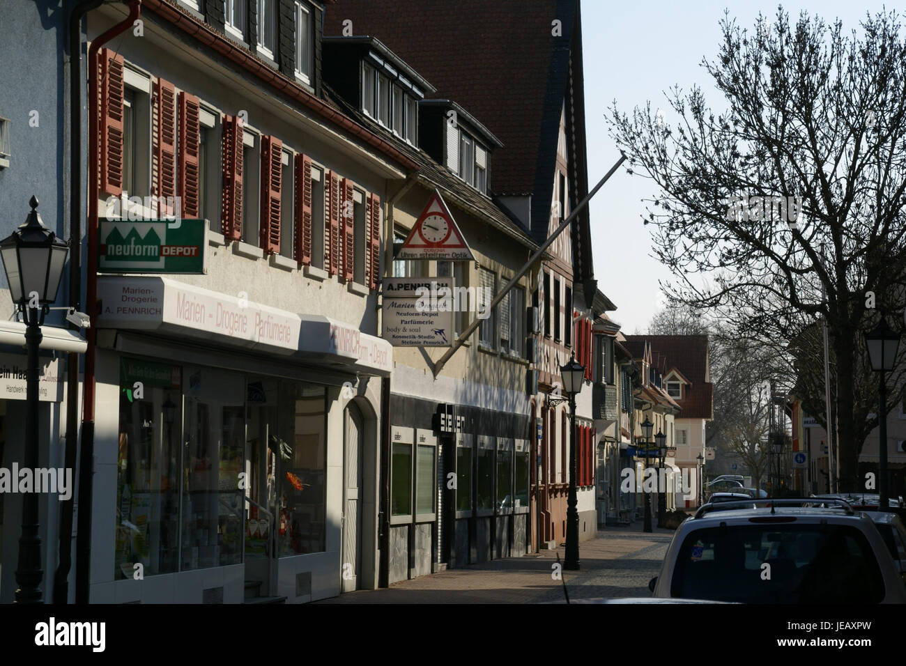 This image taken on April 7, 2013, depicts Magdalenenstrasse in ...