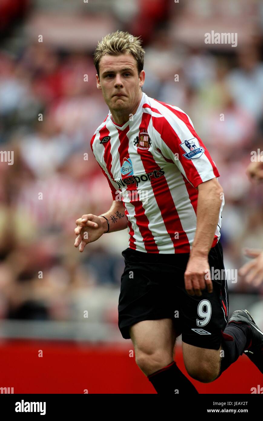 ANTHONY STOKES SUNDERLAND FC STADIUM OF LIGHT SUNDERLAND ENGLAND 04 ...